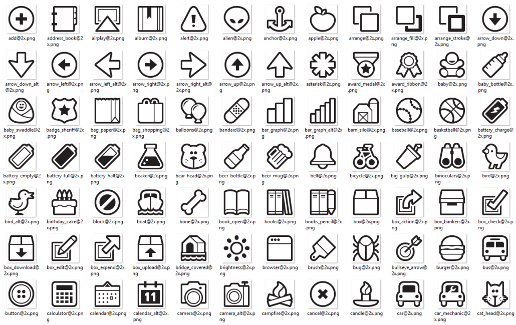 Icon Gallery - Volution Web Design & Hosting